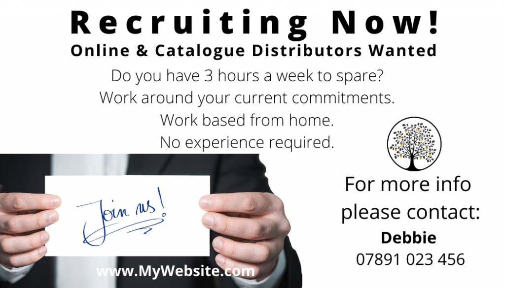Small Recruiting Now Card – VivaMK Printing