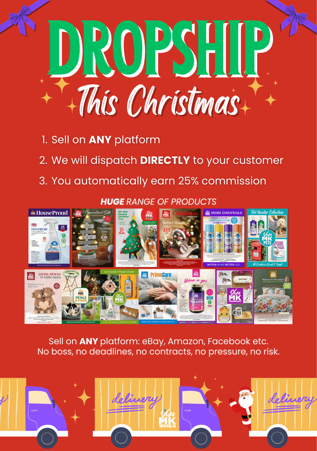 A5 Dropship this Christmas Flyer – VivaMK Printing
